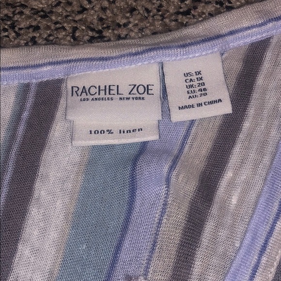Rachel Zoe | Tops | Rachel Zoe Linen Button Down Top X Hp | Poshmark